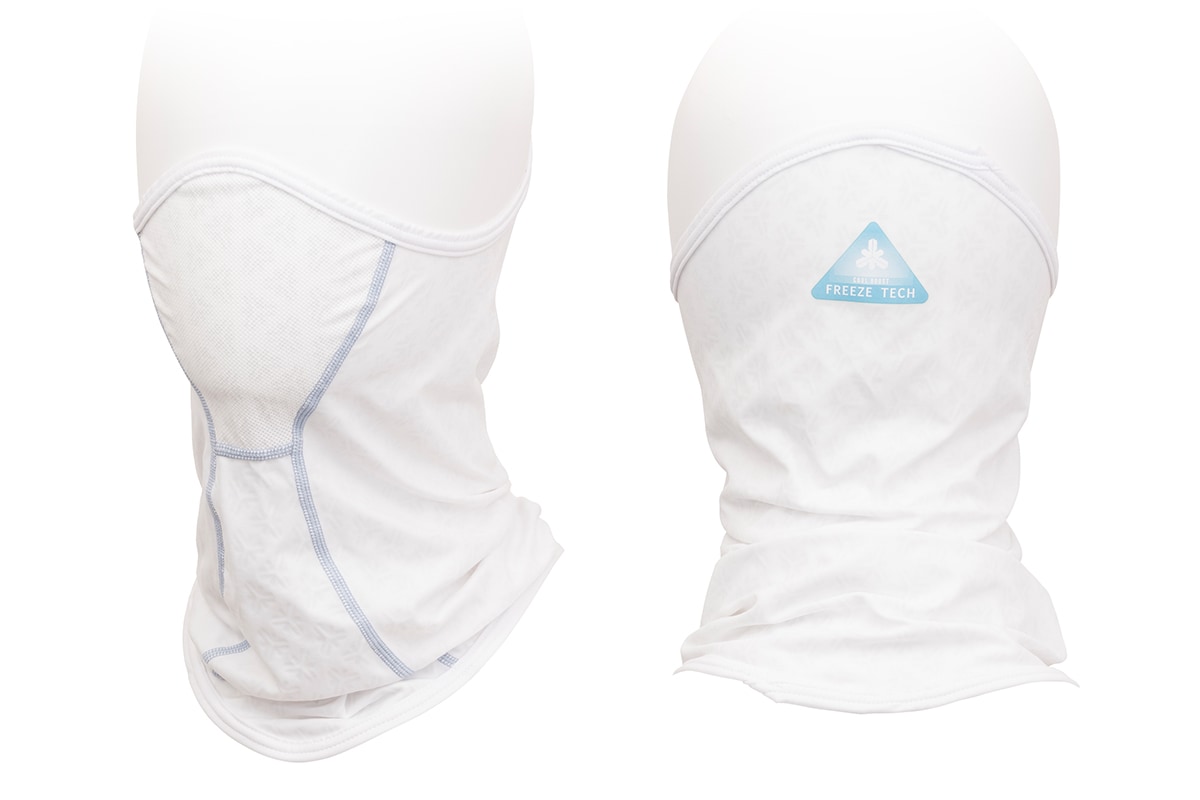 驚異の冷却能力を持つクーリングギア！ “氷撃”を謳う“FREEZE TECH”のフェイスマスクを紹介 - バイクニュース - タンデムスタイル
