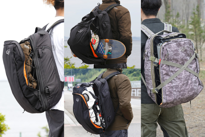 ヘルメットも運べちゃう！GWM X-OVER デイパック30 - バイクアイテム - タンデムスタイル