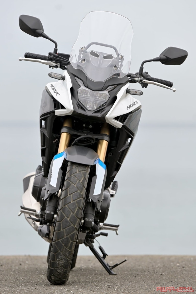 HONDA 400X (2022) ：足まわり強化で峠もダート走行も気軽に！ - バイク車両インプレ・解説 - タンデムスタイル