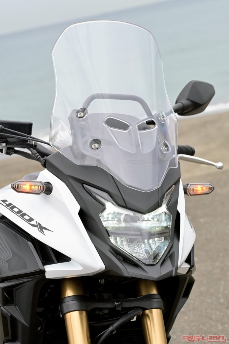 HONDA 400X (2022) ：足まわり強化で峠もダート走行も気軽に！ - バイクインプレッション - タンデムスタイル