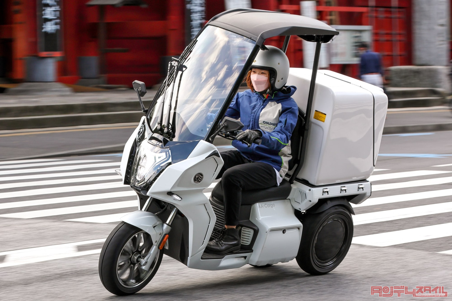 AIDEA AA-CARGO β4 ：電動ならではの加速が楽しる大容量のカーゴスペースが魅力の1台 - バイク車両インプレ・解説 - タンデムスタイル