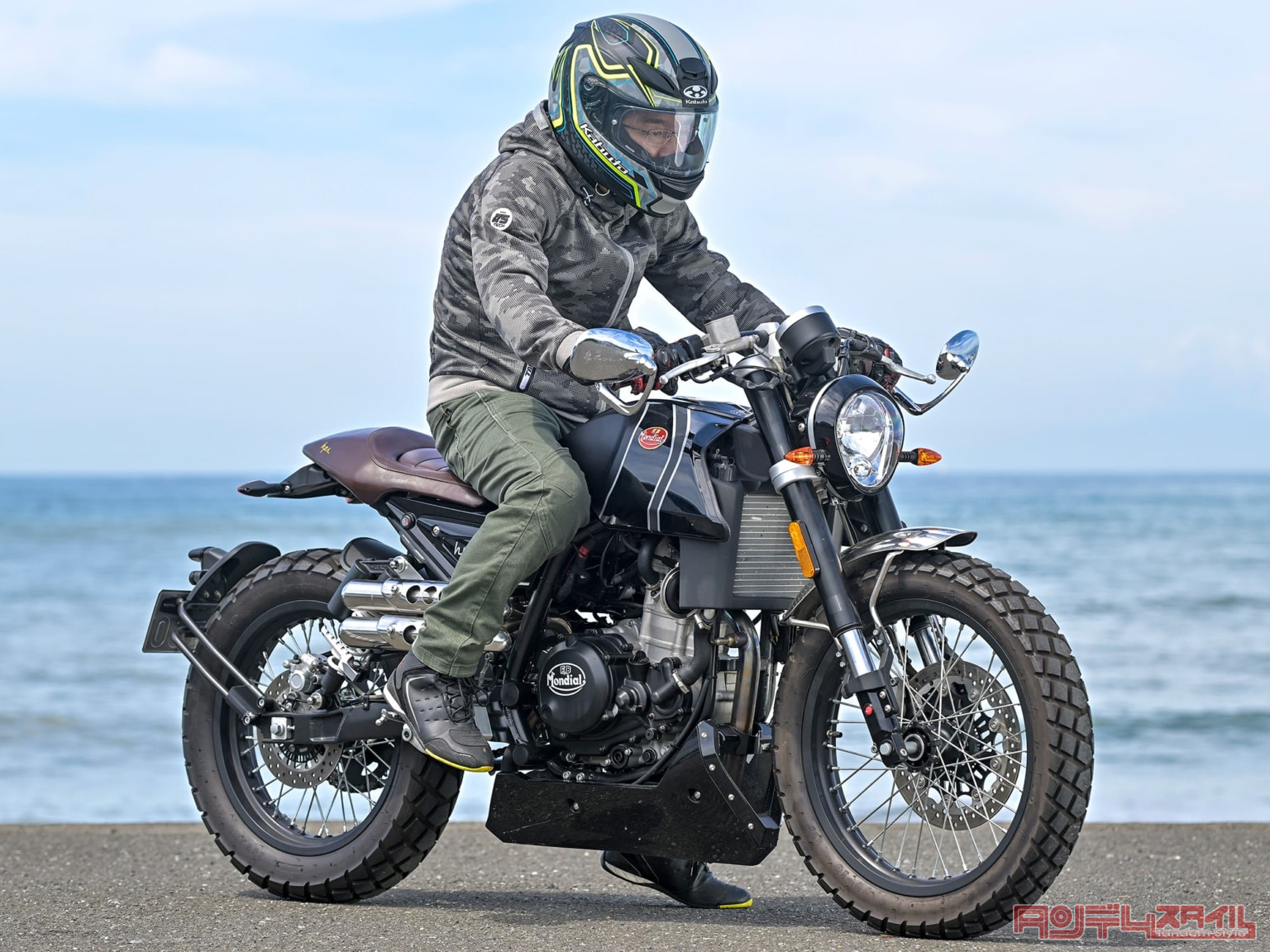 F.B MONDIAL HPS300 - 2ページ目 (2ページ中) ：過去と未来が交錯するアヴァンギャルドなフォルム - バイク車両インプレ ...