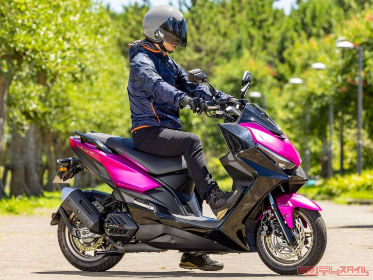 KYMCO KRV180TCS - 2ページ目 (2ページ中) ：スポーツスクーターと胸を張っていえる！ - バイク車両インプレ・解説 - タンデムスタイル