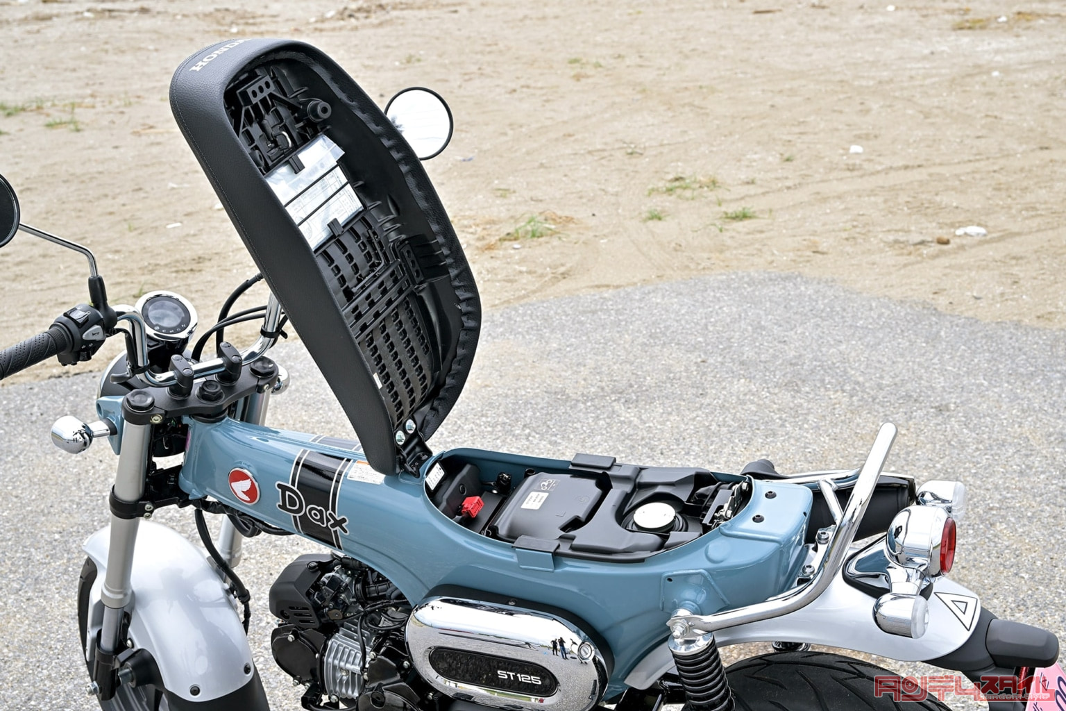 HONDA DAX125 - 2ページ目 (3ページ中) ：減点部分がない仕上がりのよさ！ - バイク車両インプレ・解説 - タンデムスタイル