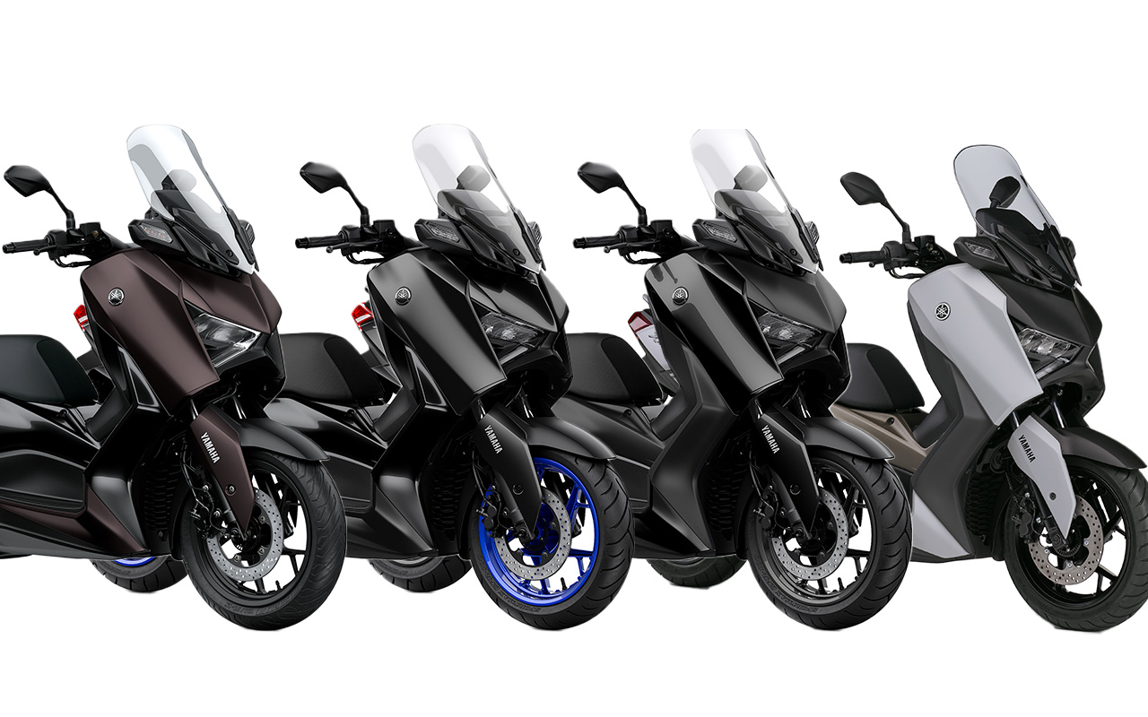 YAMAHA XMAX 質感とスポーティさがアップした新たなカラーリング4色採用！ - バイクニュース - タンデムスタイル