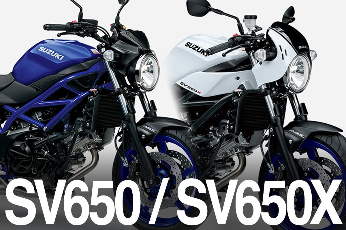 扱いやすさが光るネイキッド『SV650 & SV650X』の新色が登場！ - バイクニュース - タンデムスタイル