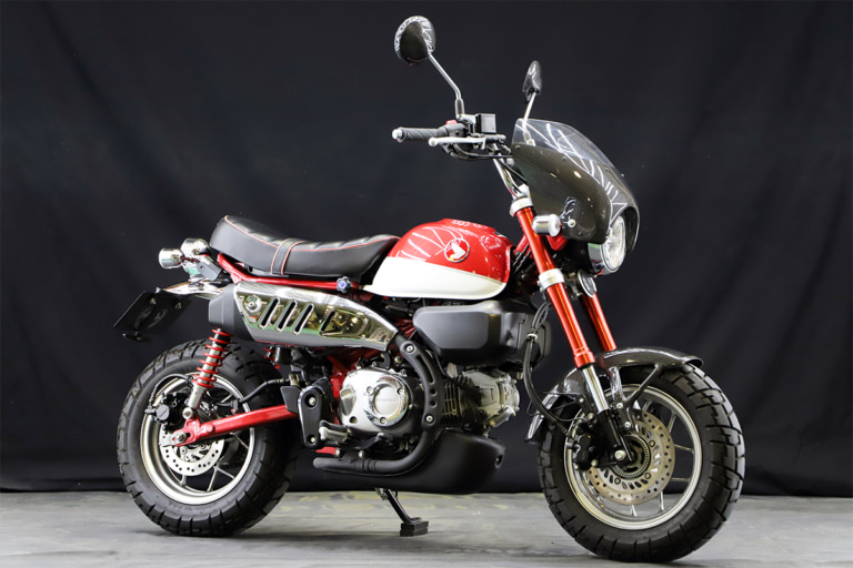 モンキー125用ドレスアップパーツがエーテックから続々リリース！ - バイクニュース - タンデムスタイル